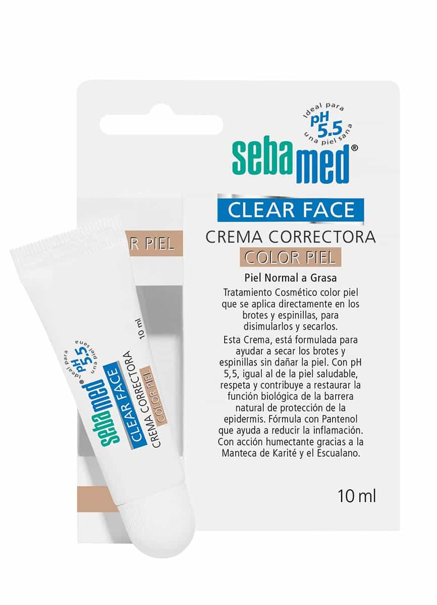 SEBAMED CLEAR FACE CORRECTOR COLOR PIEL – Dermapotek
